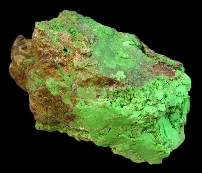 Gaspeíta (Gaspeite) - Rock Identifier