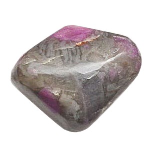 Ruby in Feldspar tumbled (Ruby in Feldspar tumbled) - Rock Identifier