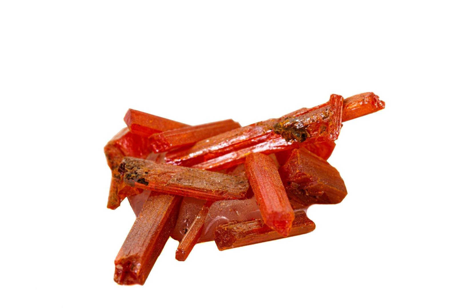 Crocoíta (Crocoite) - Rock Identifier