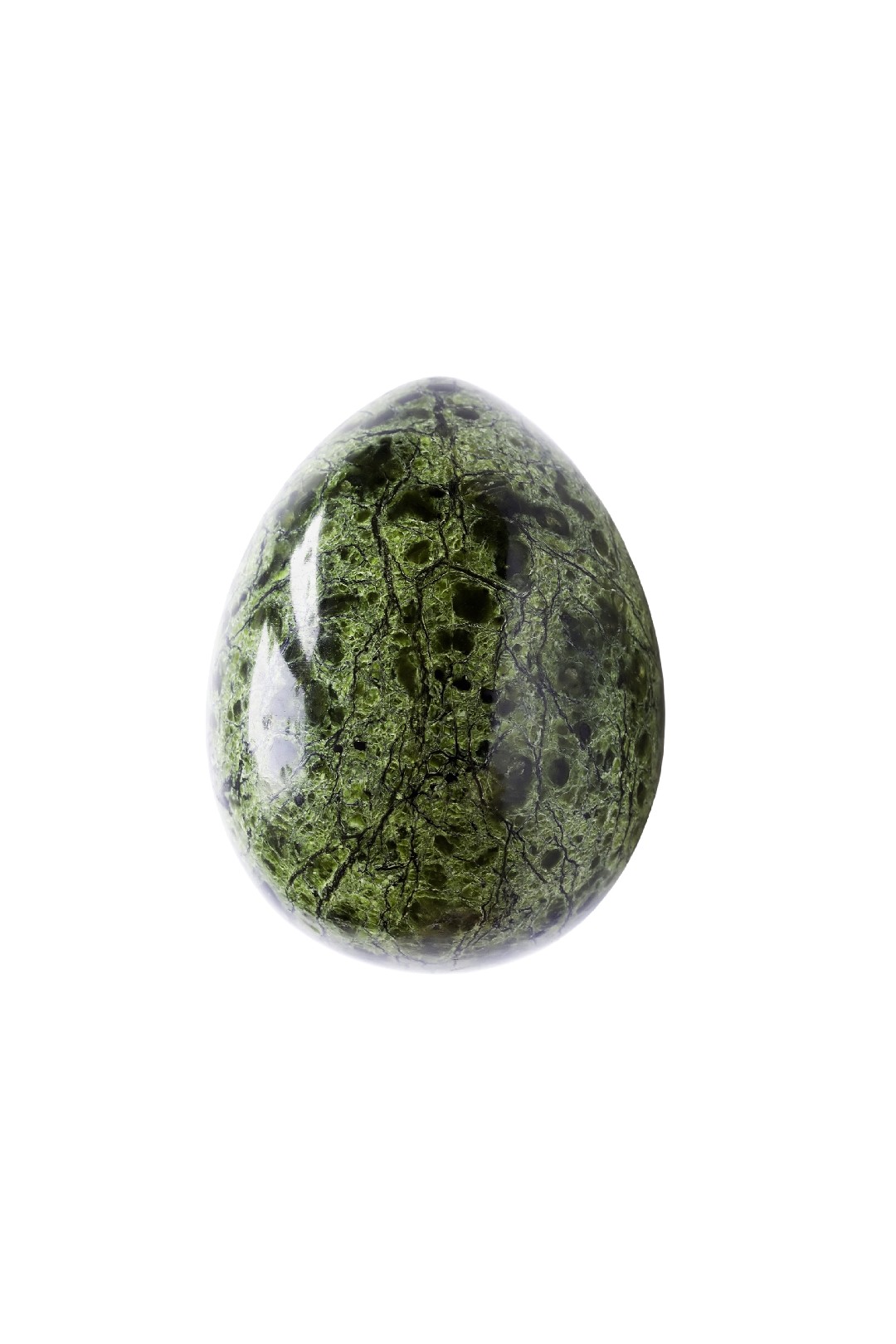 Green Jasper tumbled (Green Jasper tumbled) - Rock Identifier