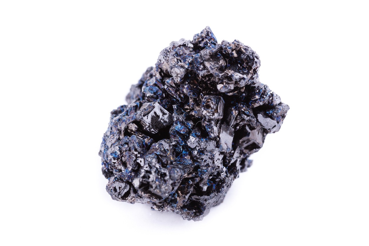 Covellita (Covellite) - Rock Identifier