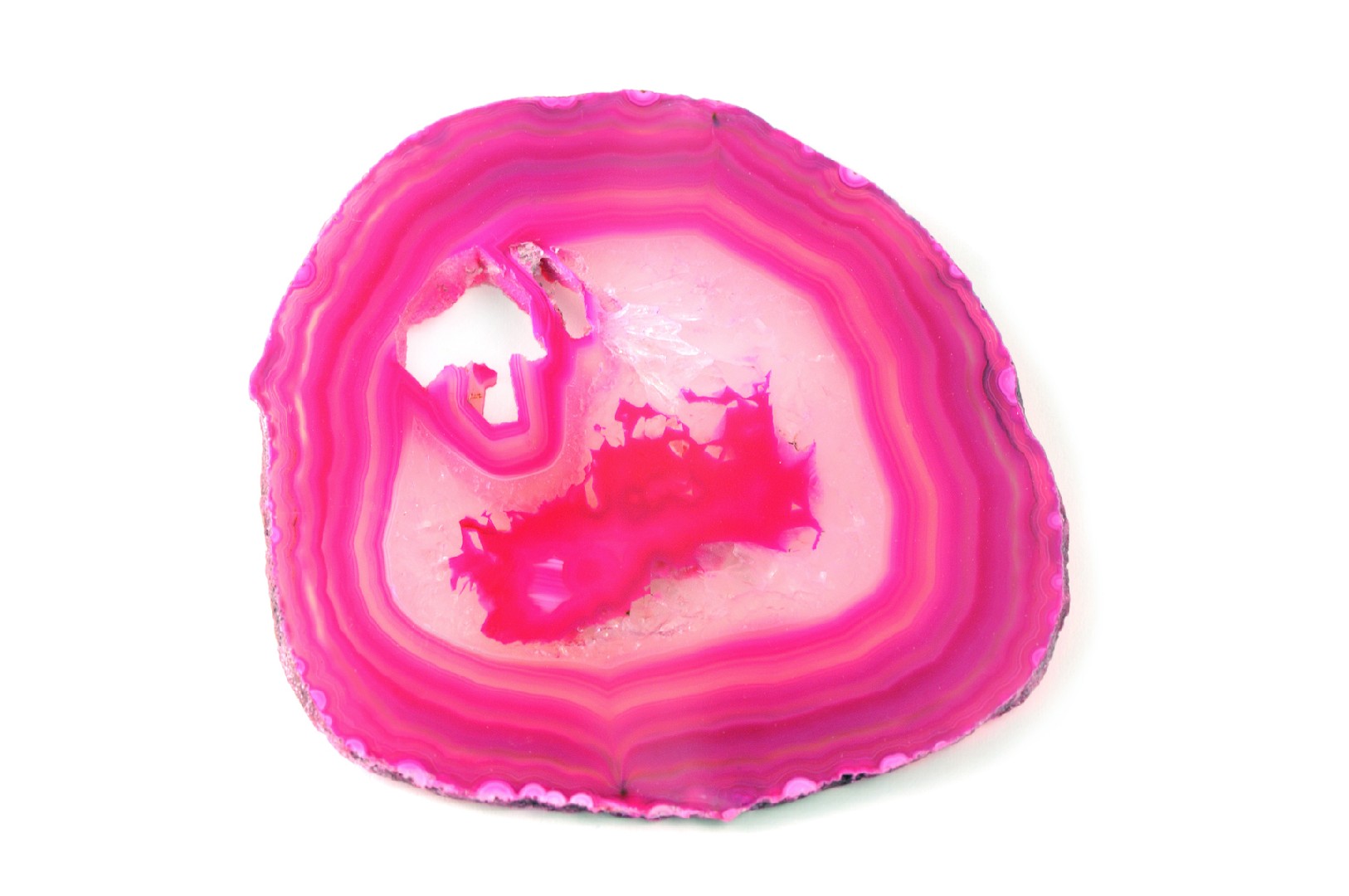 Ágata teñida (Dyed Agate) - Rock Identifier